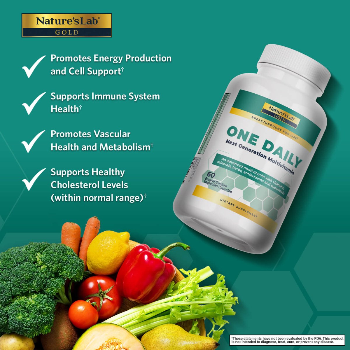 One Daily Multivitamin | Multivitamin Capsules – Nature's Lab