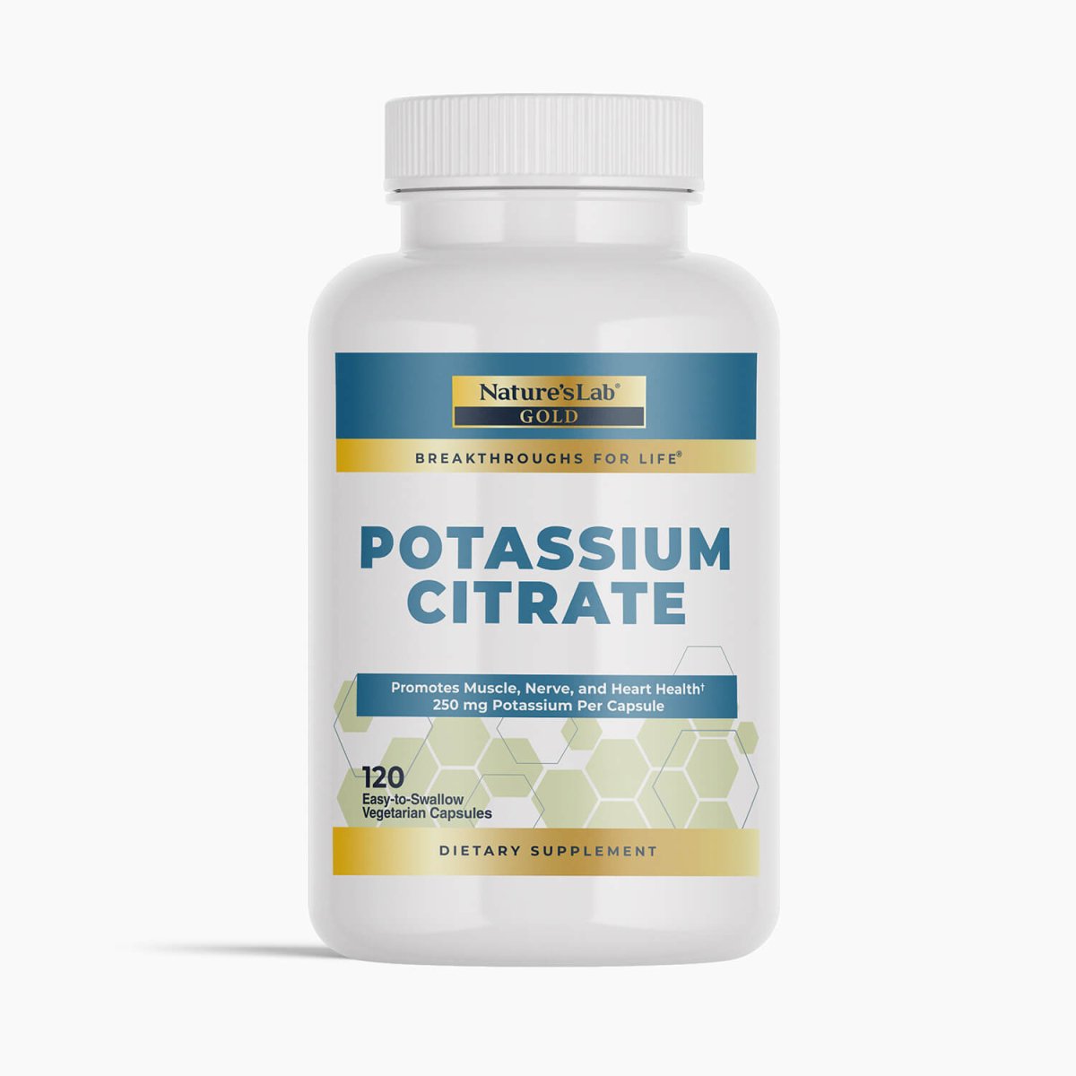 Potassium Citrate Capsule Supplements | Potassium Vitamins – Nature's Lab