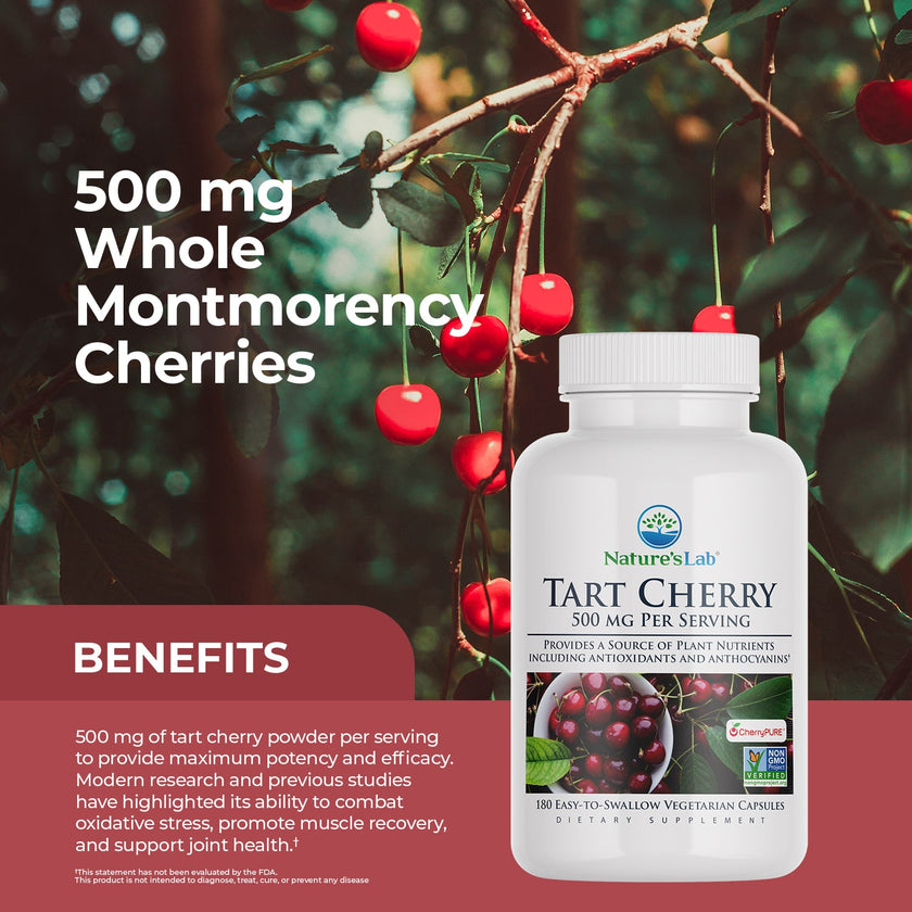 Tart Cherry Supplement | Tart Cherry Pills – Nature's Lab