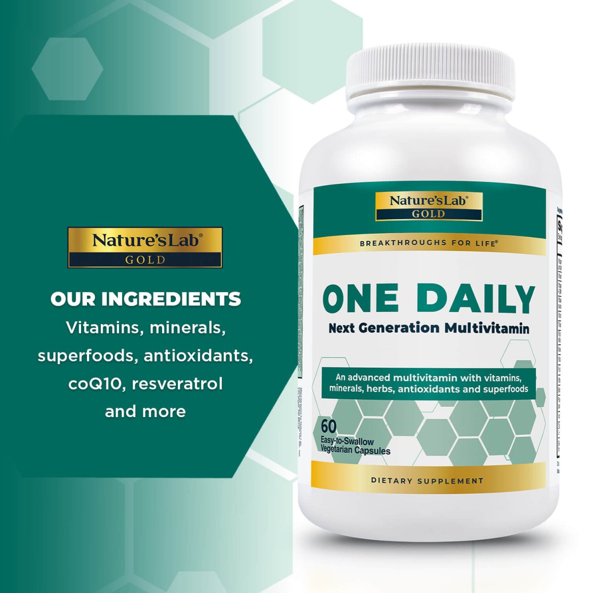 One Daily Multivitamin | Multivitamin Capsules – Nature's Lab