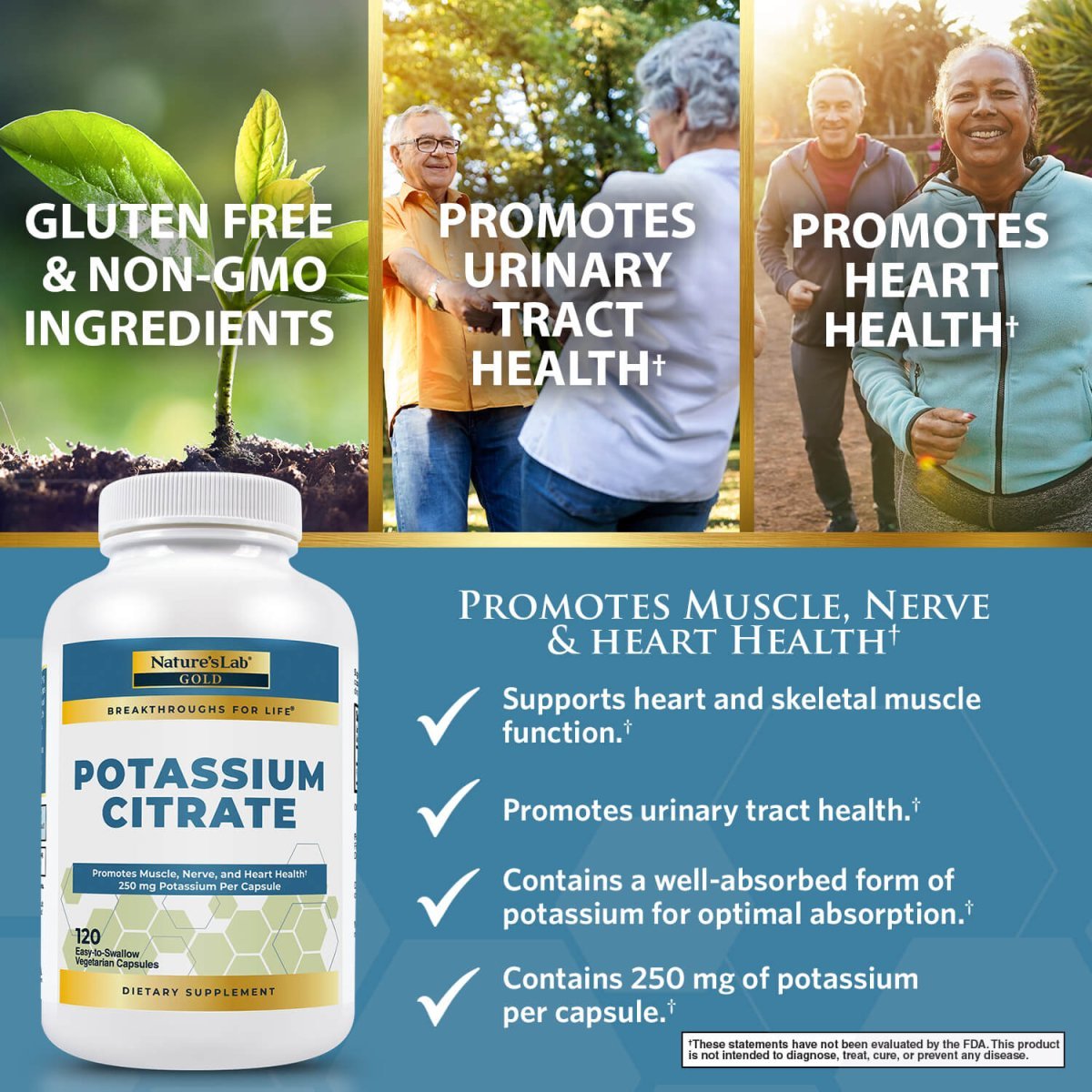 Potassium Citrate Capsule Supplements | Potassium Vitamins – Nature's Lab