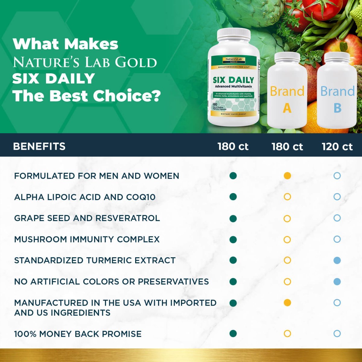 Vegan Multivitamin | Bioavailable Multivitamin – Nature's Lab