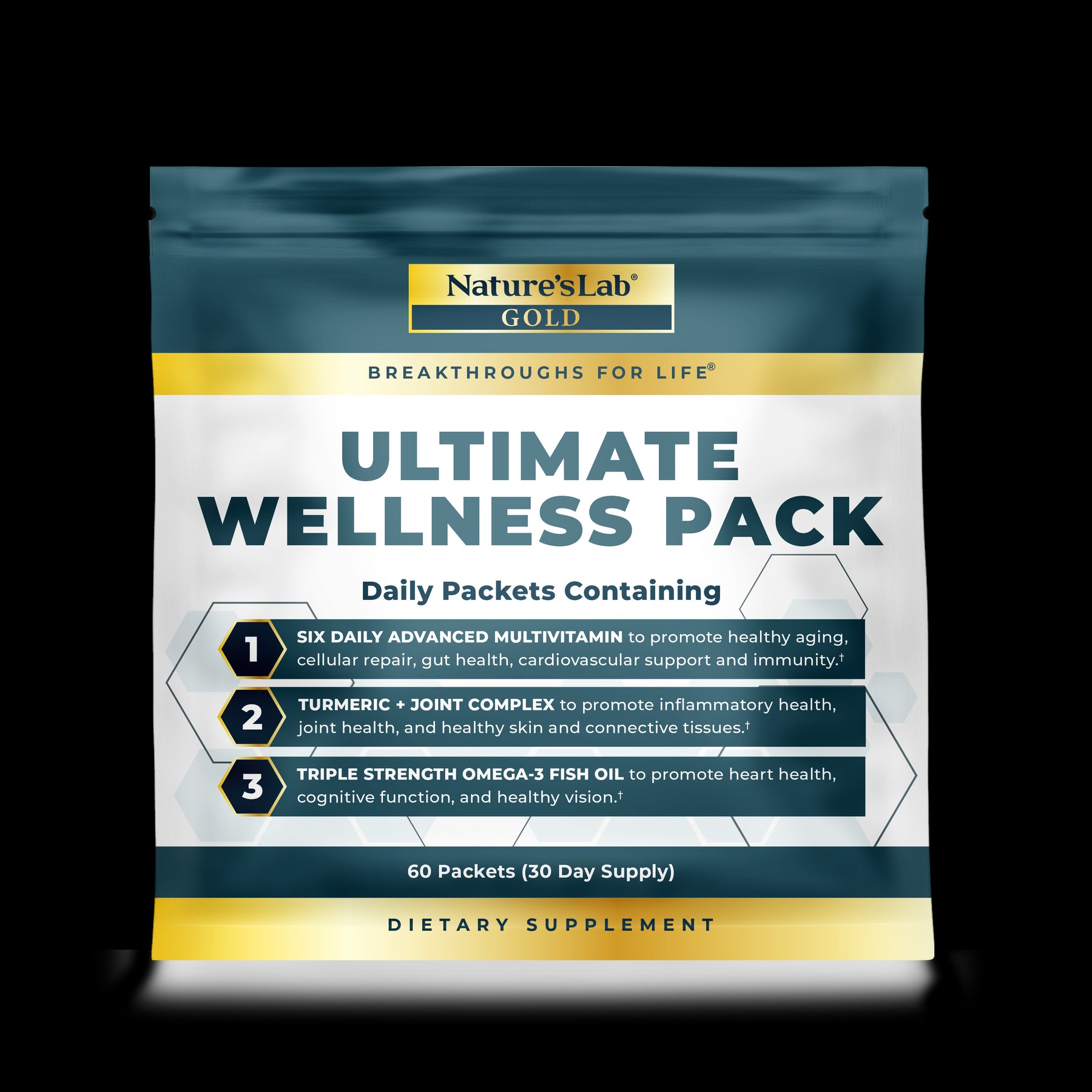 Nature's Lab Gold Ultimate Wellness Pack